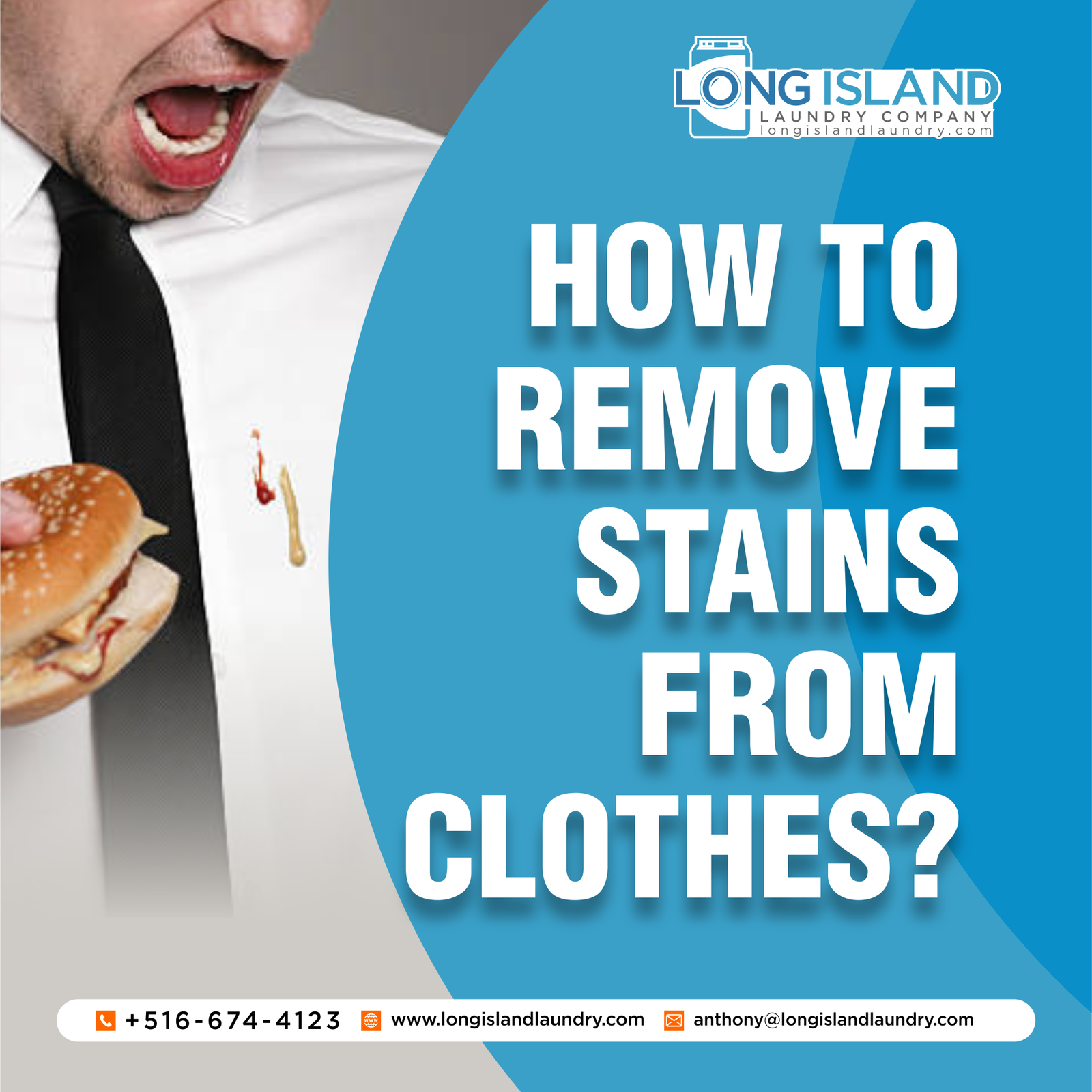 How to Remove Stains From Clothes? - Long Island Laundry